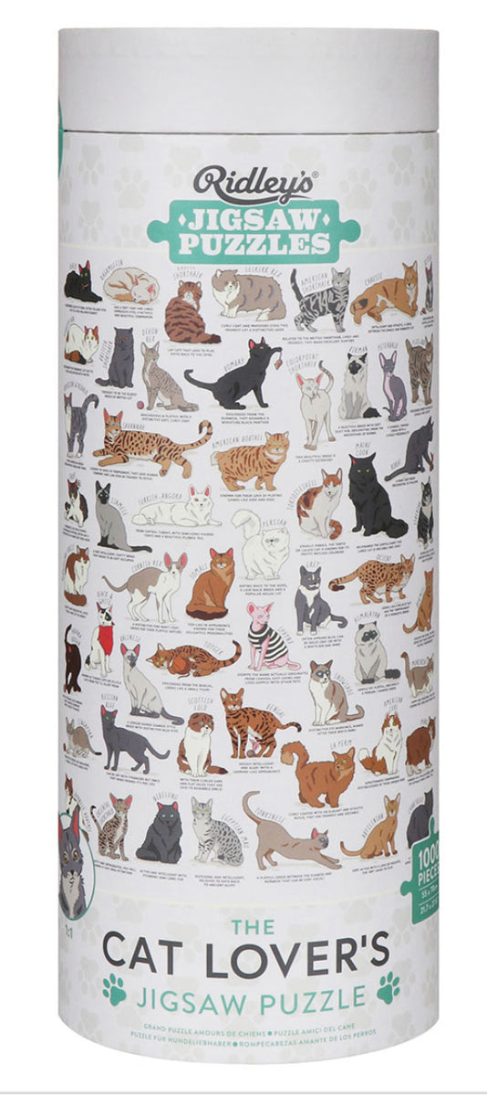Ridley's Cat Lover's Jigsaw Puzzle – The Little Big Plant Co